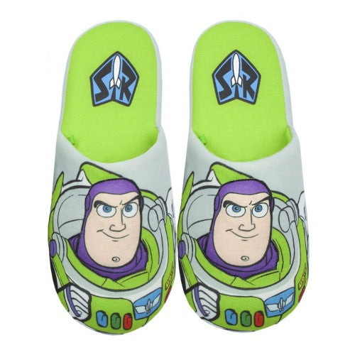 Toy Story Mens Buzz Lightyear 3D Effect Slippers – Universal Textiles