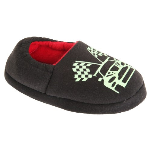 Slumberzzz Childrens/Kids Glow In The Dark Car Design Slippers ...