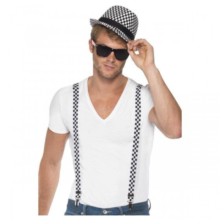 Smiffys Mens Ska Two Tone Costume Accessory Set – Universal Textiles
