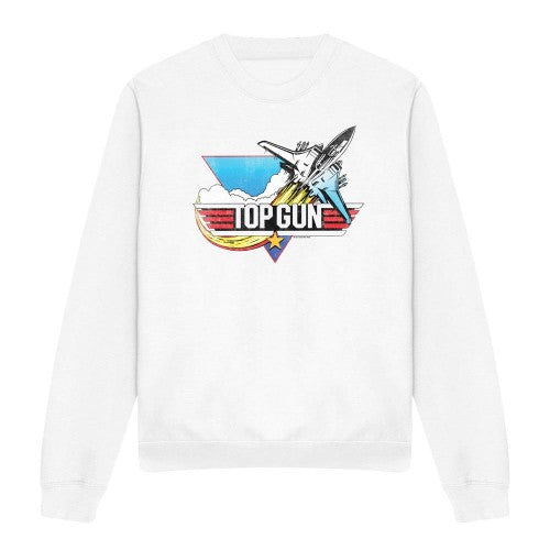 Top Gun Unisex Adult Jet Swoop Logo Sweatshirt – Universal Textiles