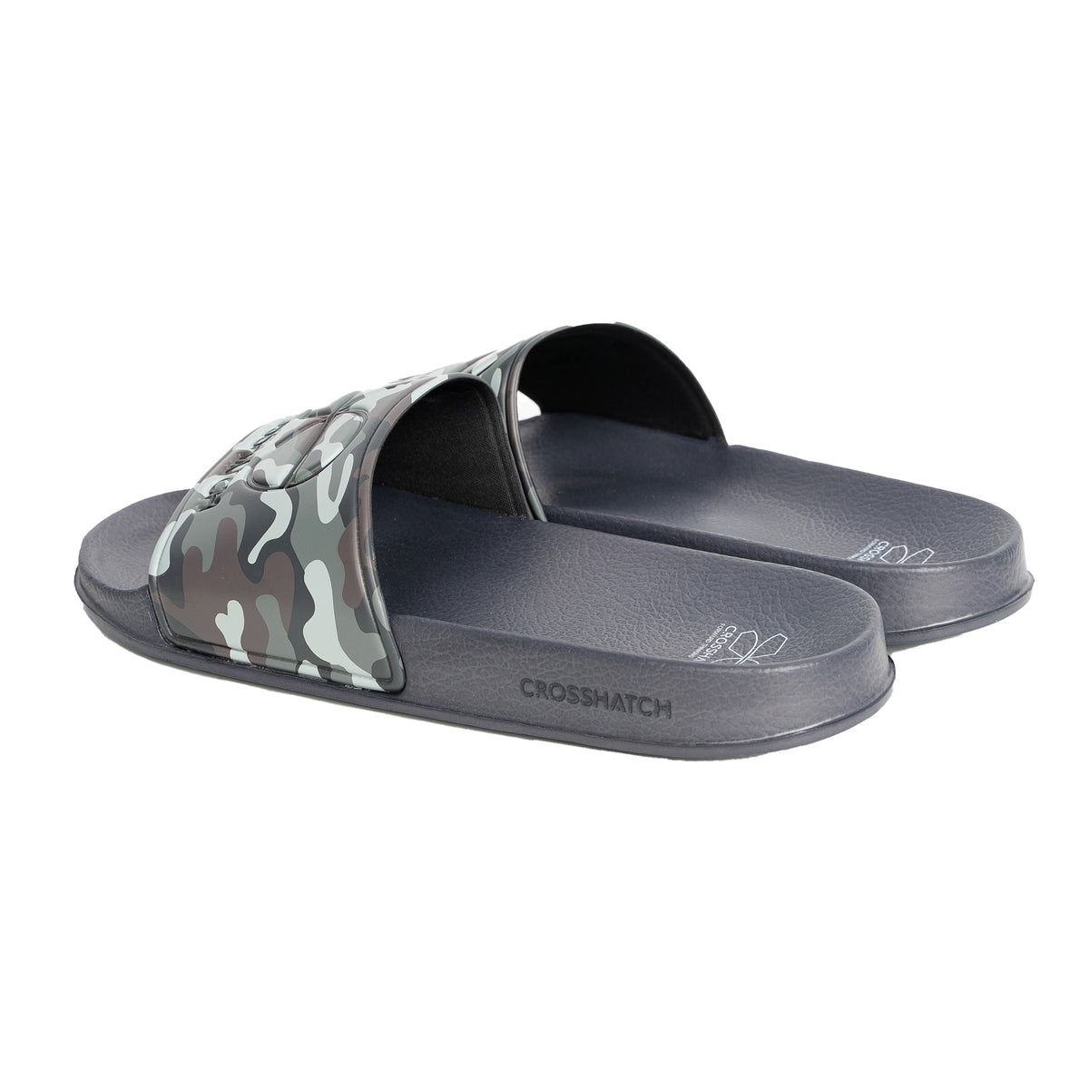 Crosshatch Mens Pridmore Camo Sliders | Discounts on great Brands