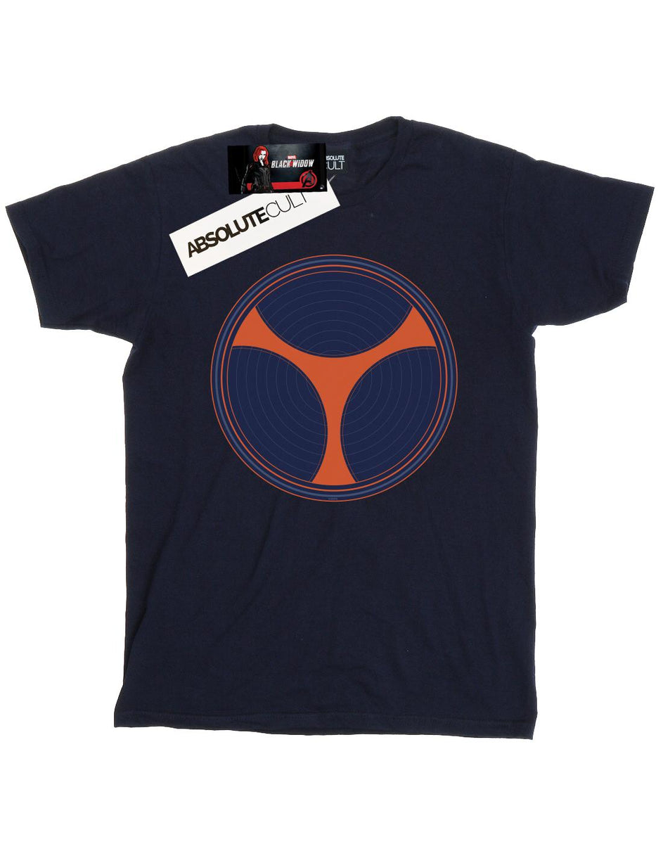 Marvel Womens/Ladies Black Widow Movie Taskmaster Distressed Shield