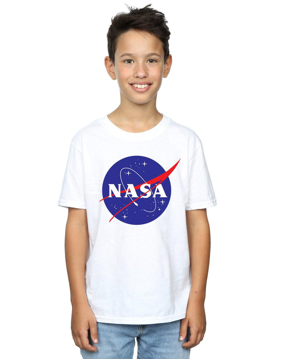 NASA Boys Insignia Logo Cotton T-Shirt | Discounts on great Brands