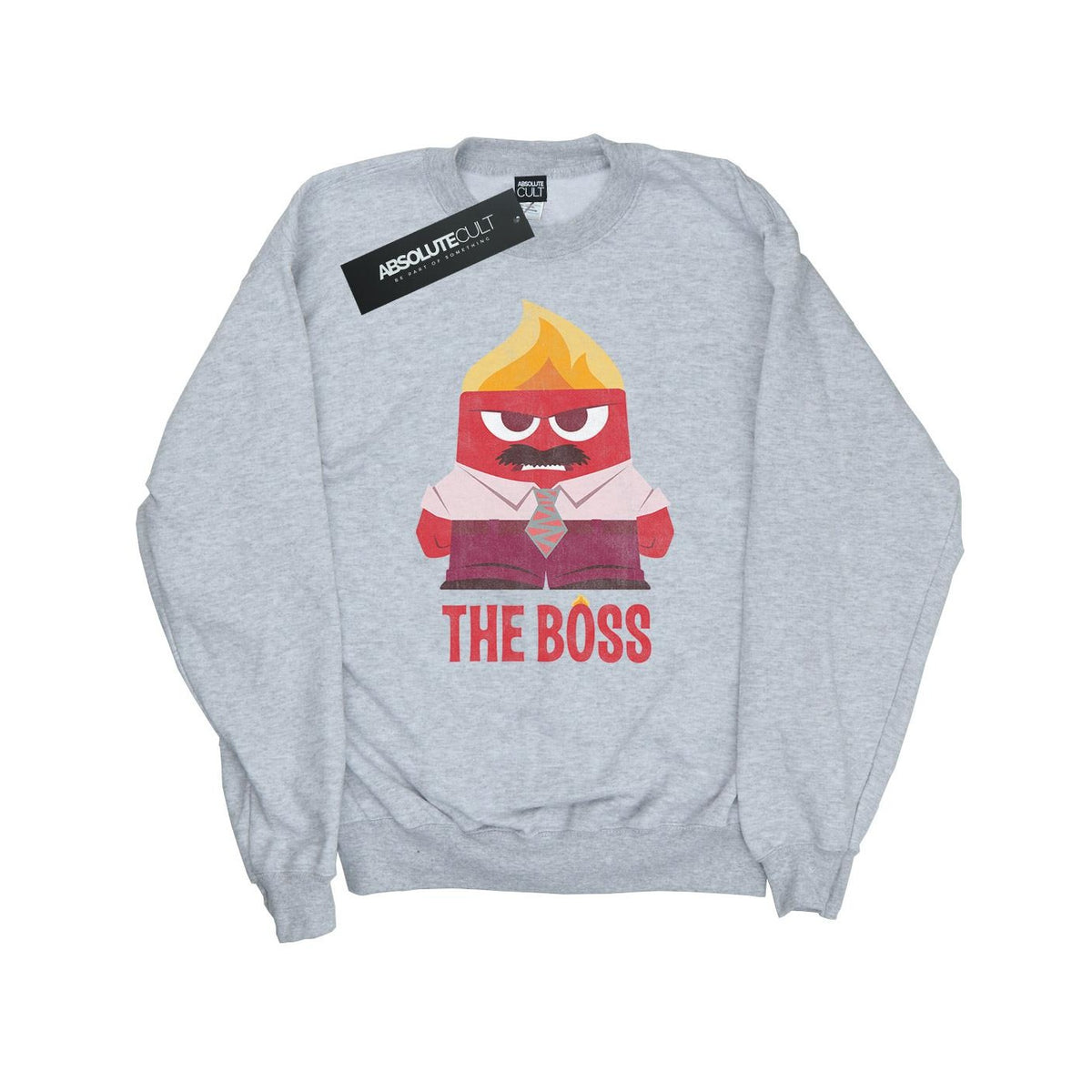 Inside Out Mens The Boss Anger Sweatshirt | Discounts on great Brands