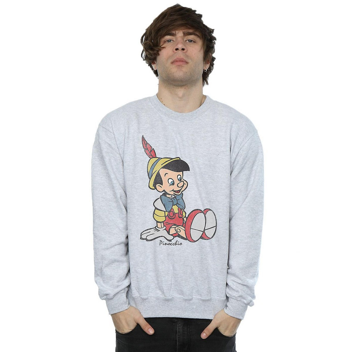 Pinocchio Mens Classic Sweatshirt | Discounts on great Brands