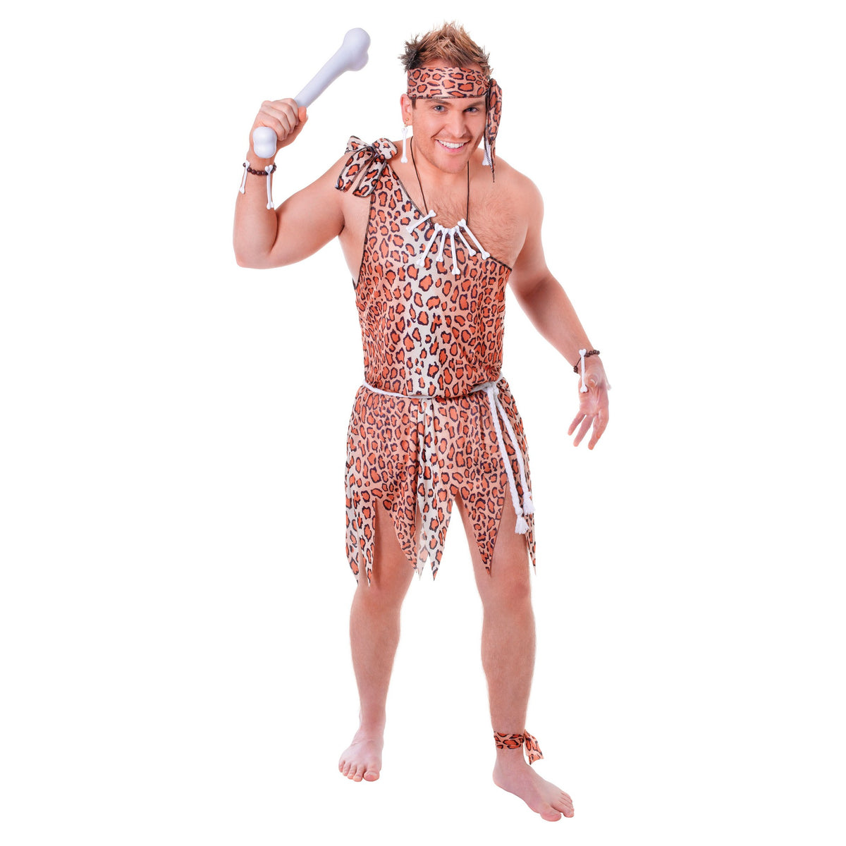 Bristol Novelty Mens Caveman Costume | Discounts on great Brands