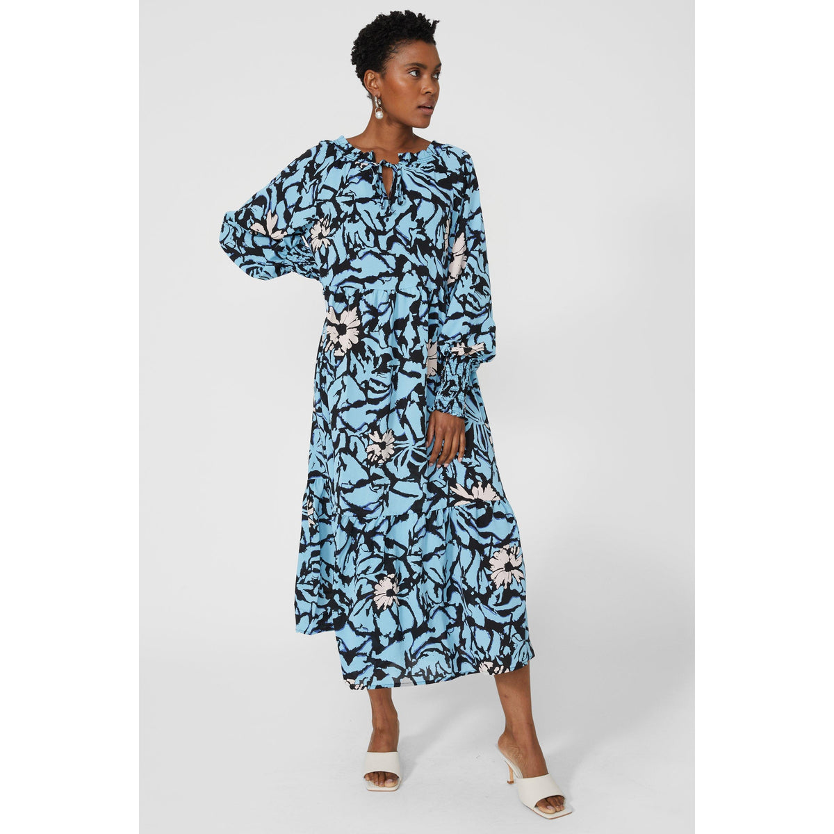 Principles Womens/Ladies Floral Oversized Smock Dress | Discounts on ...