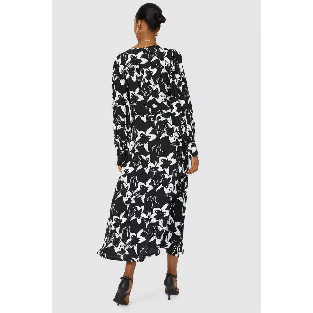 Principles Womens/Ladies Floral V Neck Bodice Midi Dress | Discounts on ...