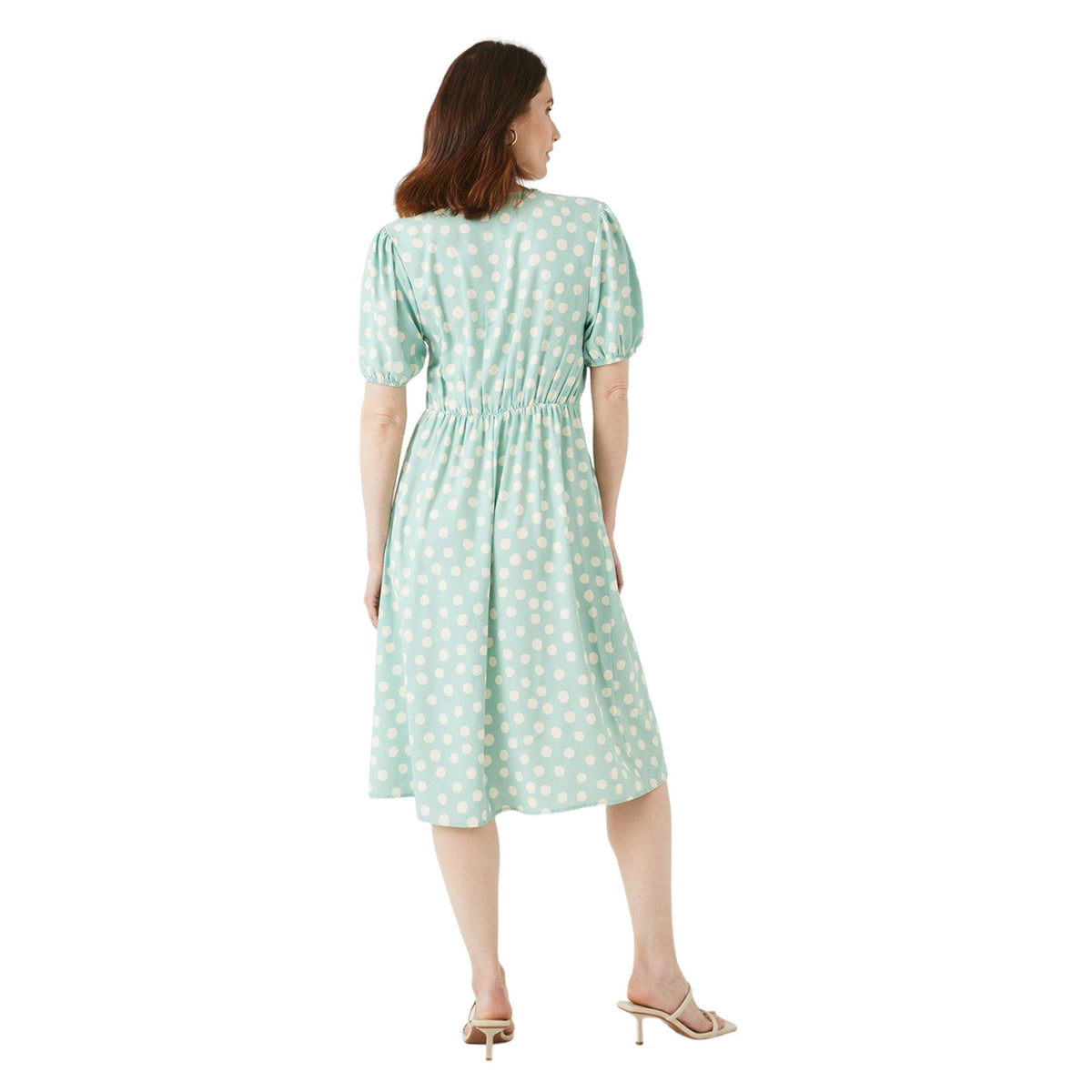 Maine Womens/Ladies Spotted Puffed Midi Dress | Discounts on great Brands
