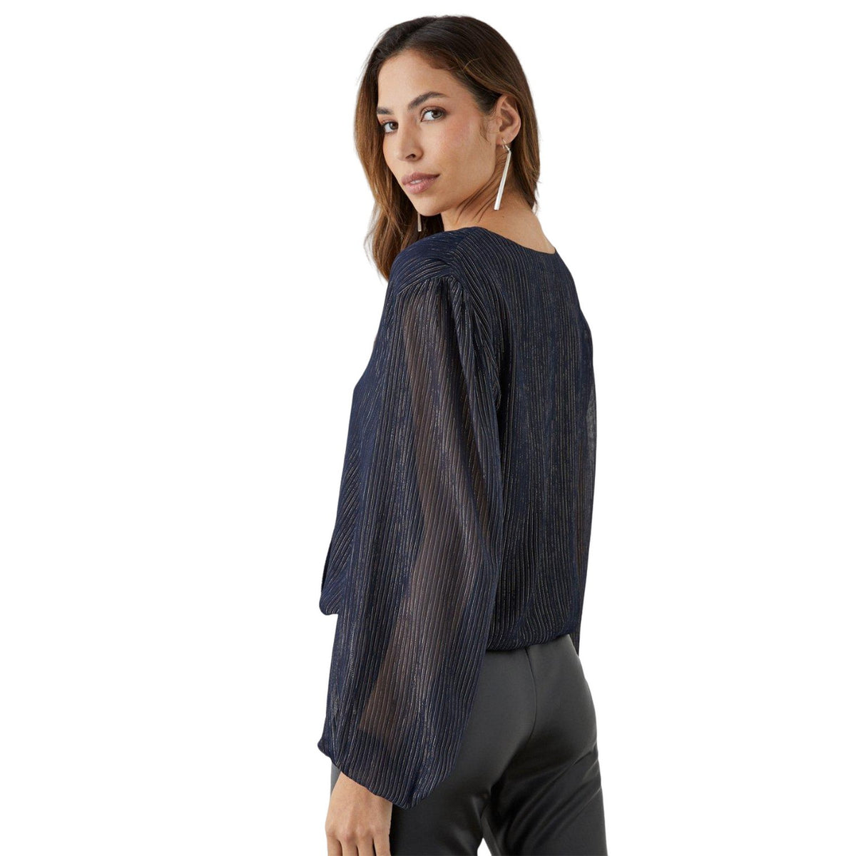 Principles Womens/Ladies Metallic Wrap Top | Discounts on great Brands