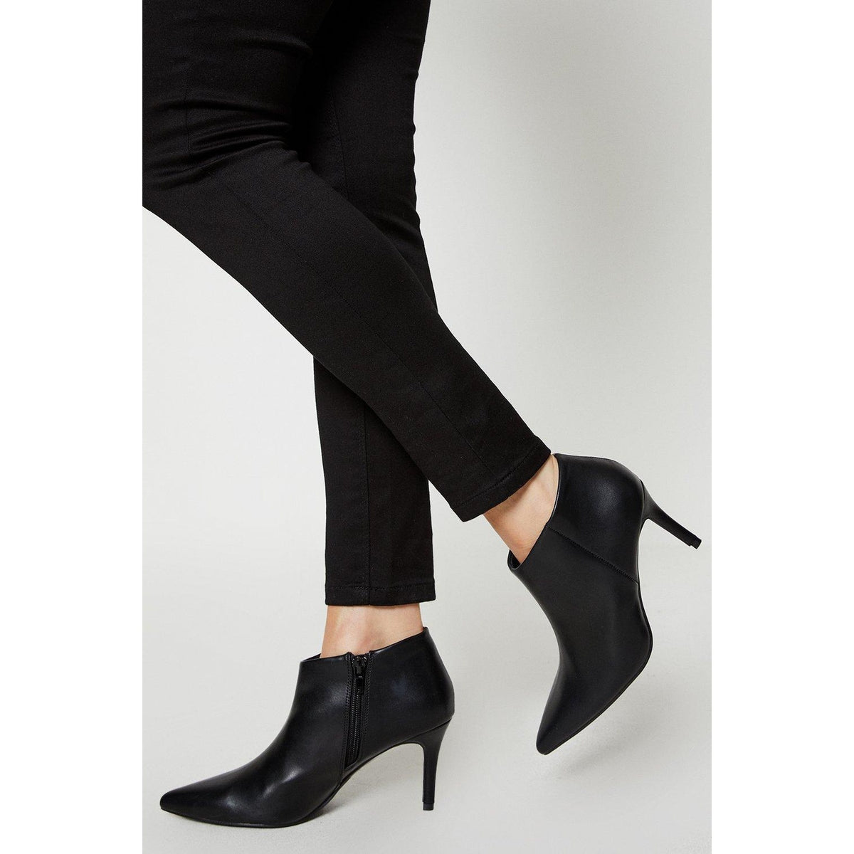 Principles Womens/Ladies Odette Pointed Stiletto Heel Shoe Boots ...