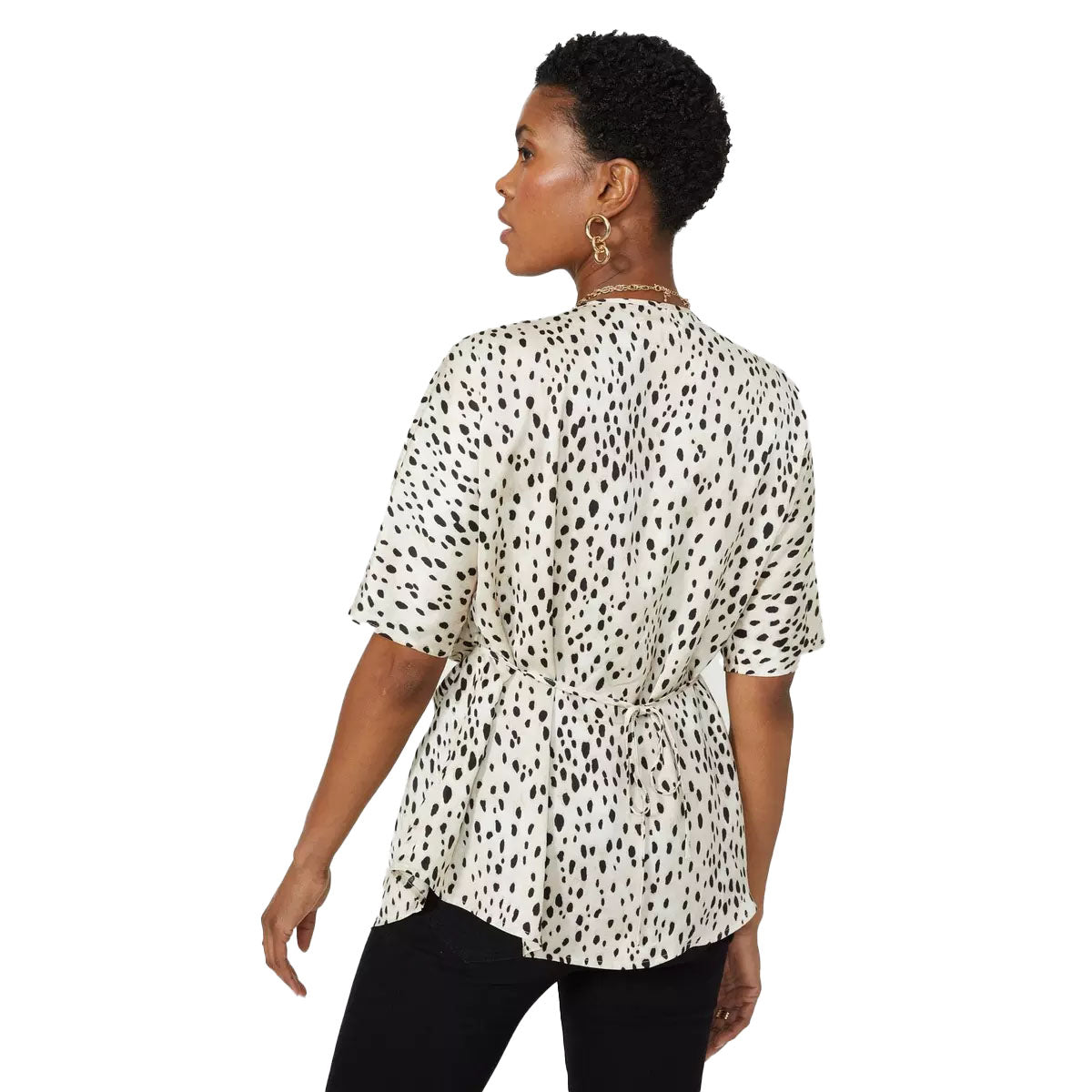 Principles Womens/Ladies Satin Twisted Knot Front Blouse | Discounts on ...