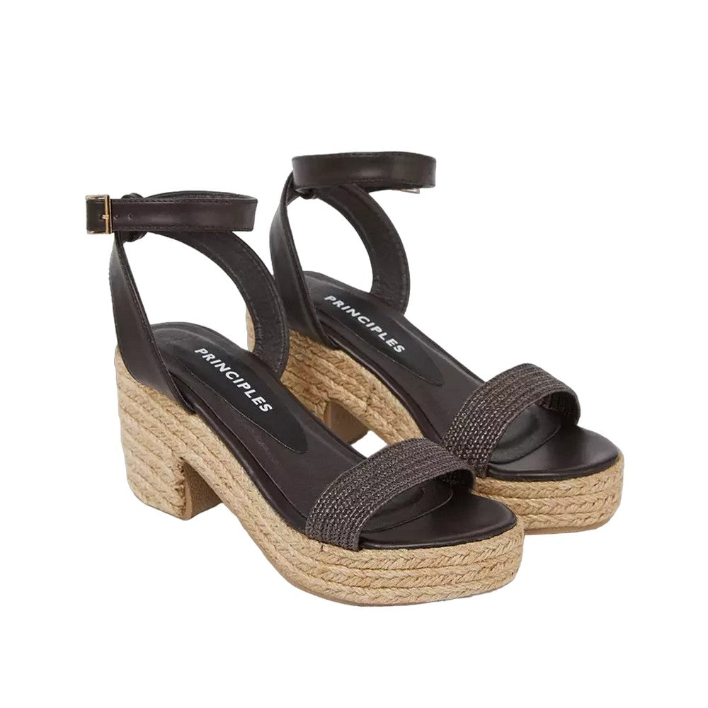 Principles Womens/Ladies Springer Woven Demi Wedge Sandals | Discounts ...