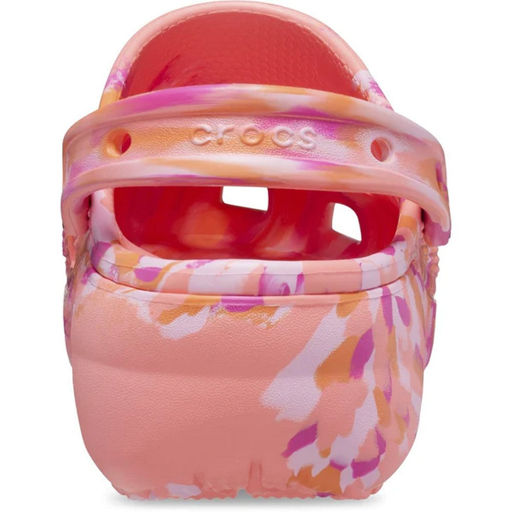 Crocs Womens/Ladies Marble Effect Platform Classic Clogs | Discounts on ...