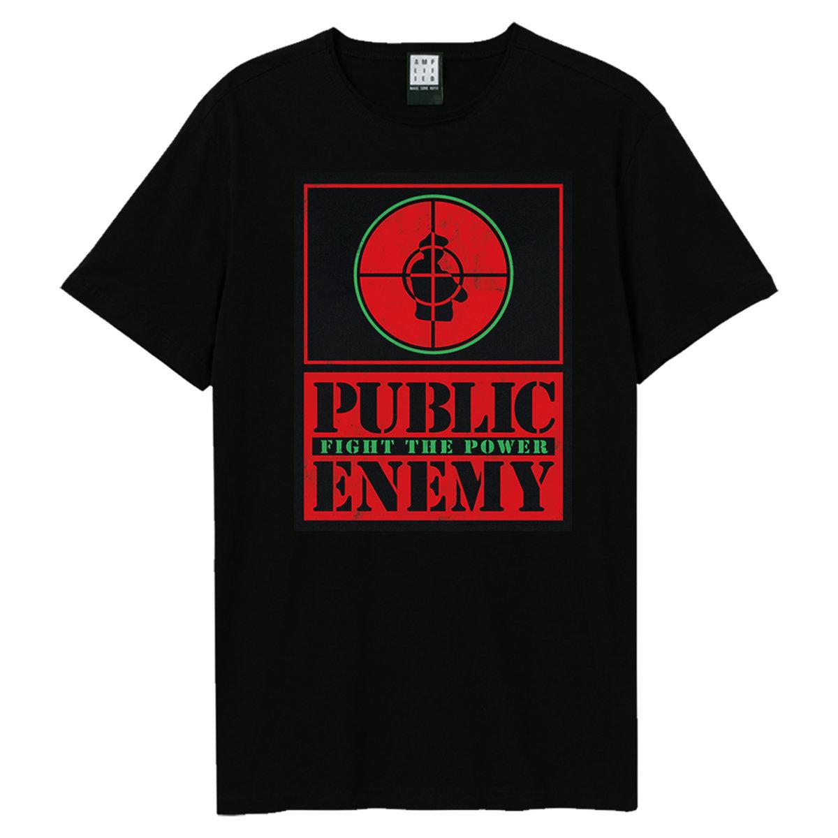 Amplified Unisex Adult Fight The Power Public Enemy T-Shirt | Discounts ...