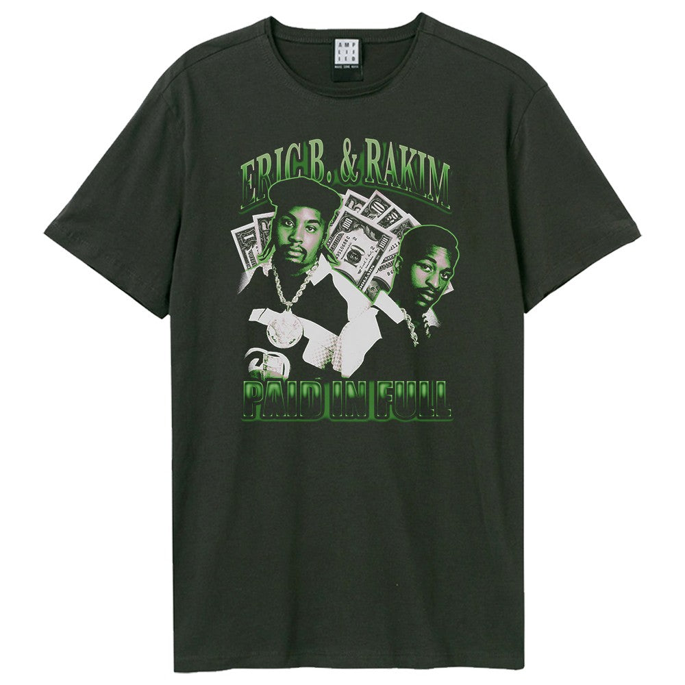 Amplified Unisex Adult Paid In Full Eric B. & Rakim T-Shirt | Discounts ...