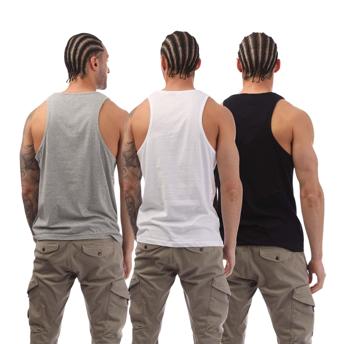 Farah Mens Riago Tank Top (Pack of 3) | Discounts on great Brands