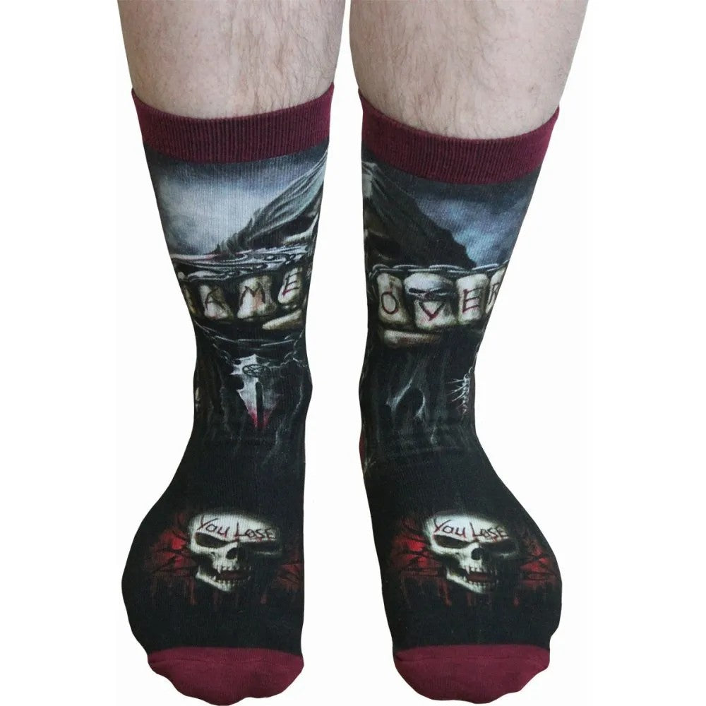 Spiral Direct Unisex Adult Game Over Socks | Discounts on great Brands