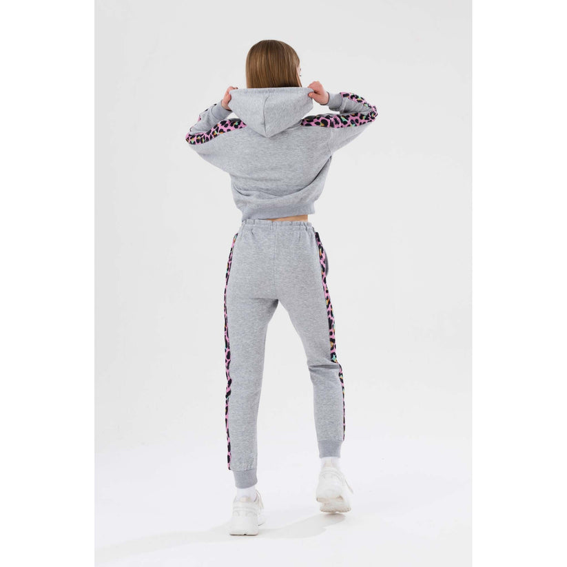 Hype Childrens/Kids Disco Leopard Print Tracksuit Set – Universal Textiles