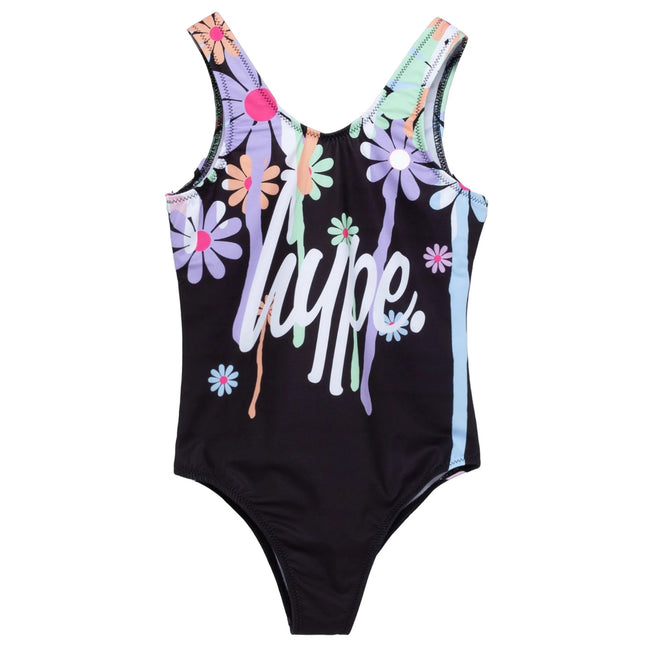 Hype Girls Daisy Drip One Piece Swimsuit | Discounts on great Brands