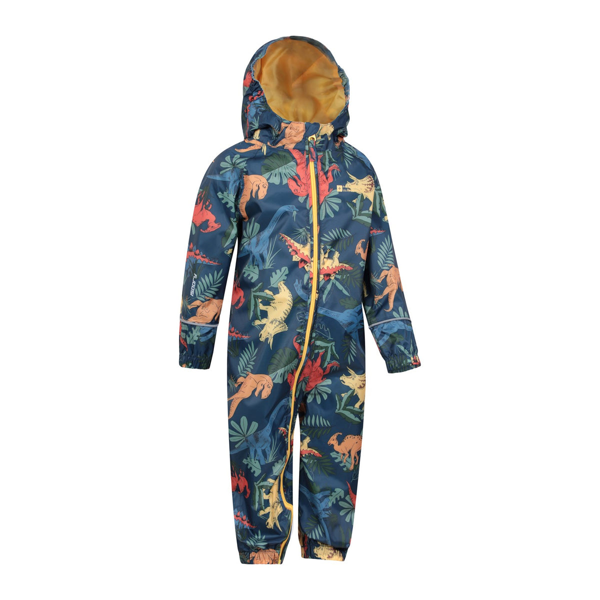 Mountain Warehouse Childrens/Kids Puddle Dinosaur Waterproof Rain Suit ...
