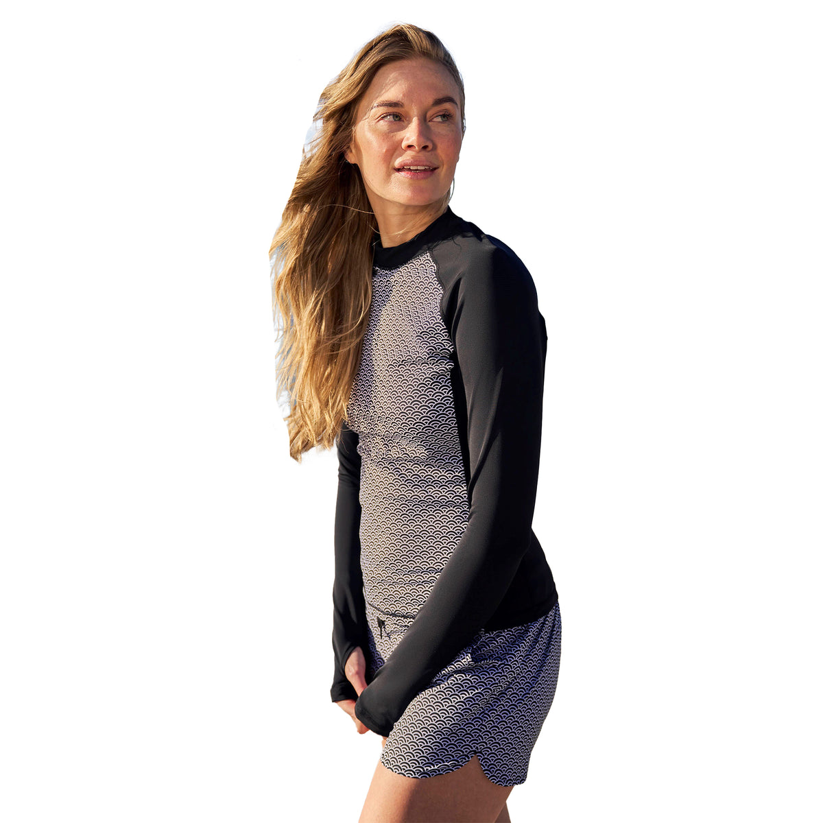 Mountain Warehouse Reef Scalloped Rash Top | Discounts on great Brands