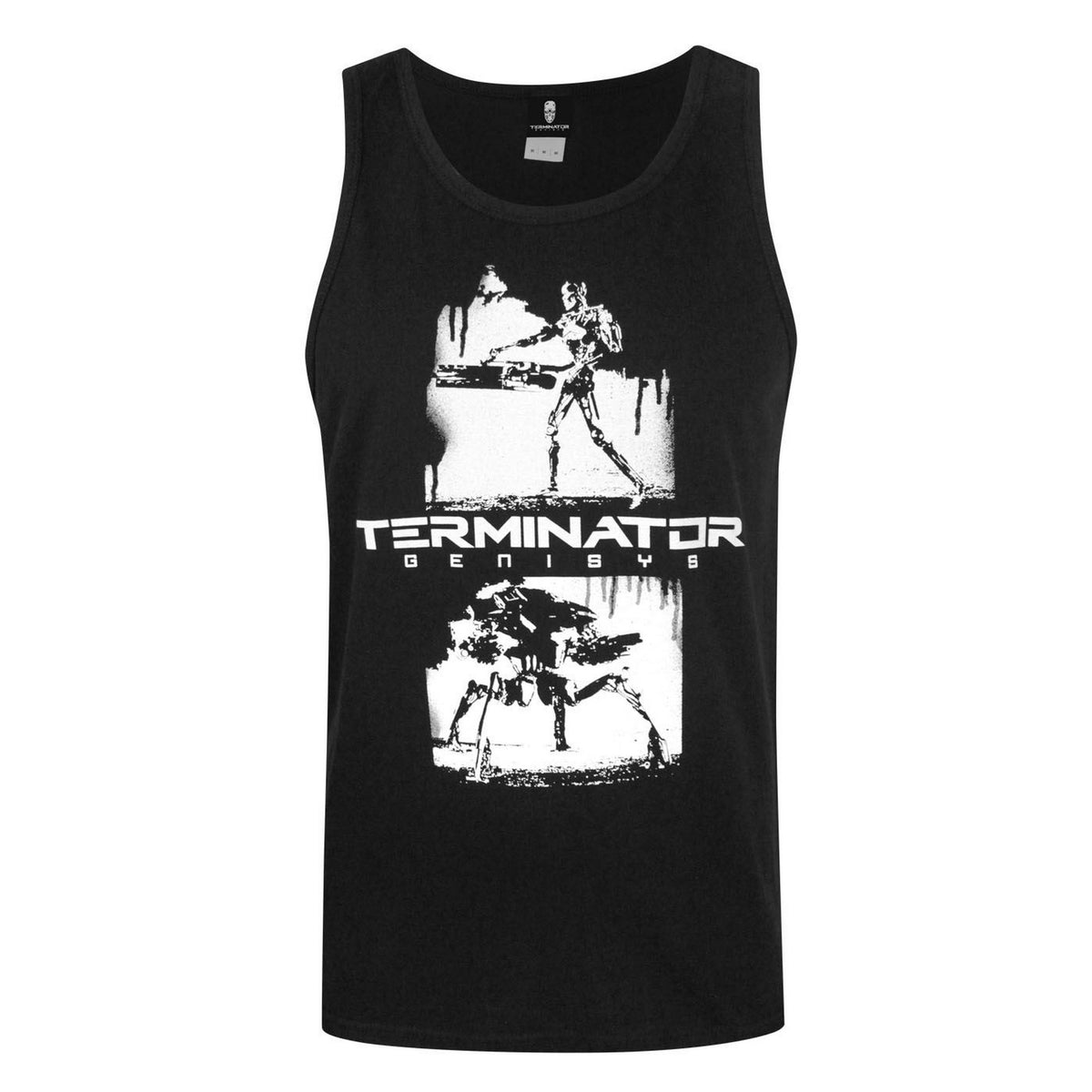 Terminator Mens Genisys Graffiti Vest XL / Black | Discounts on great ...