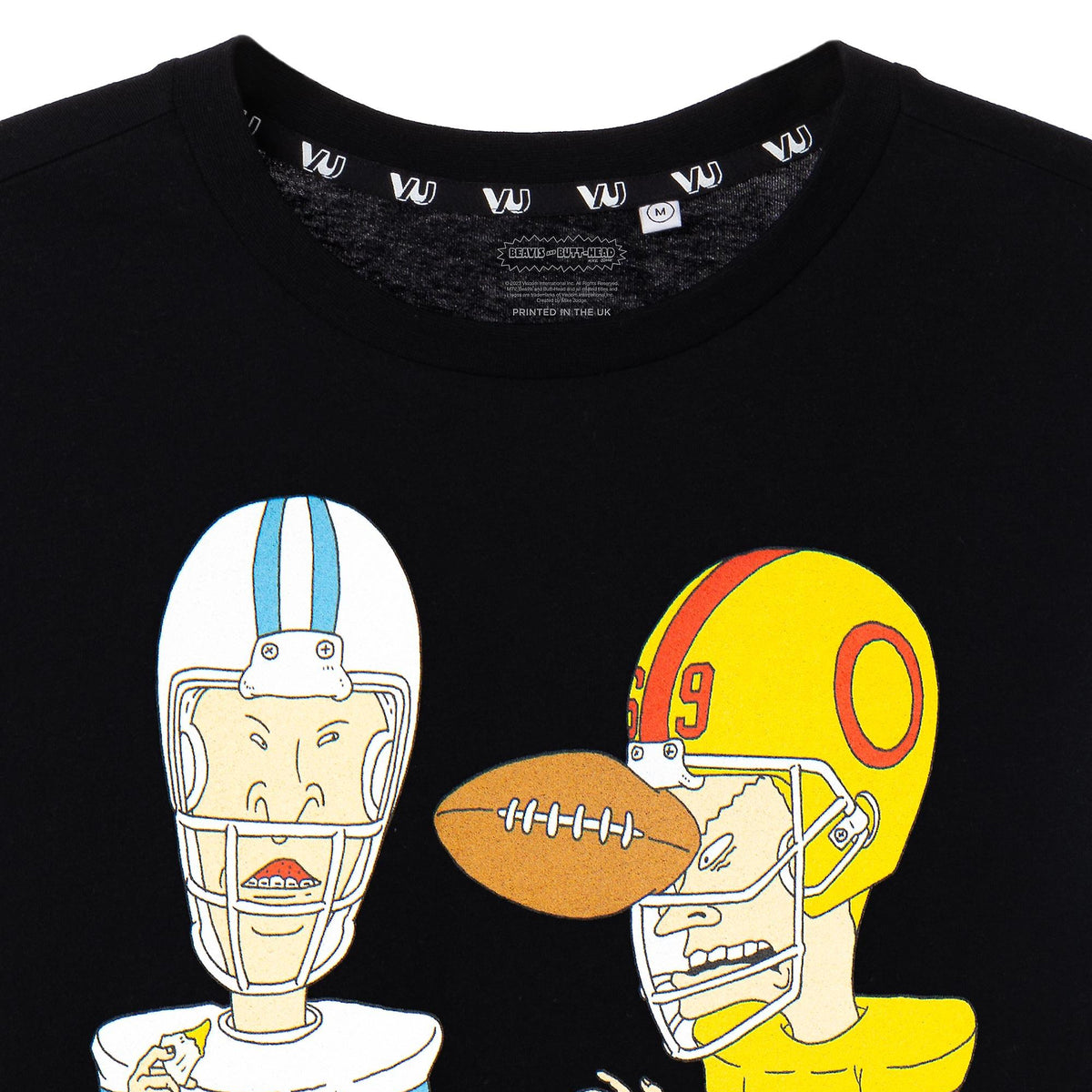 Beavis & Butthead Mens Football Short-Sleeved T-Shirt | Discounts on ...