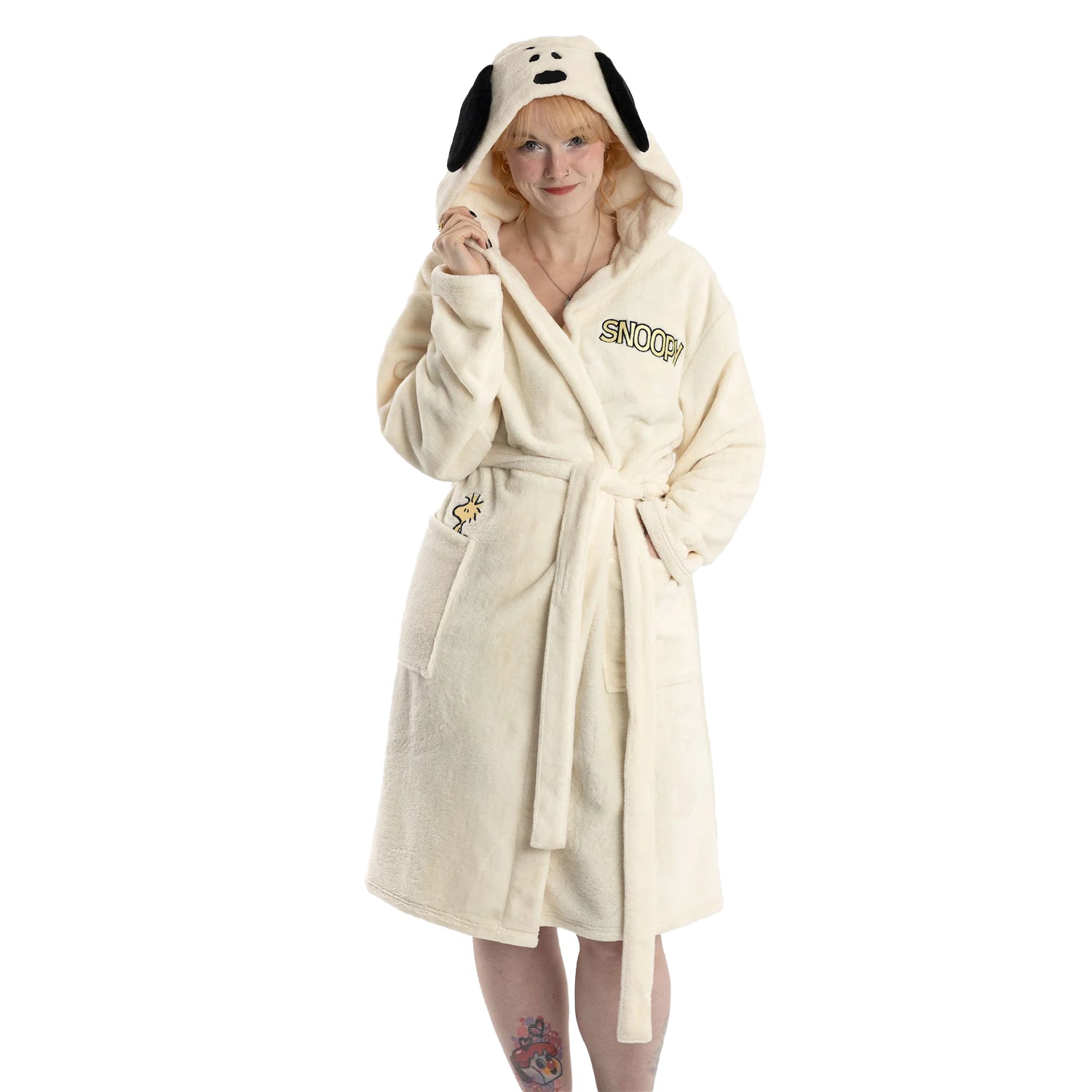 Peanuts Womens/Ladies Snoopy Hooded Robe – Universal Textiles