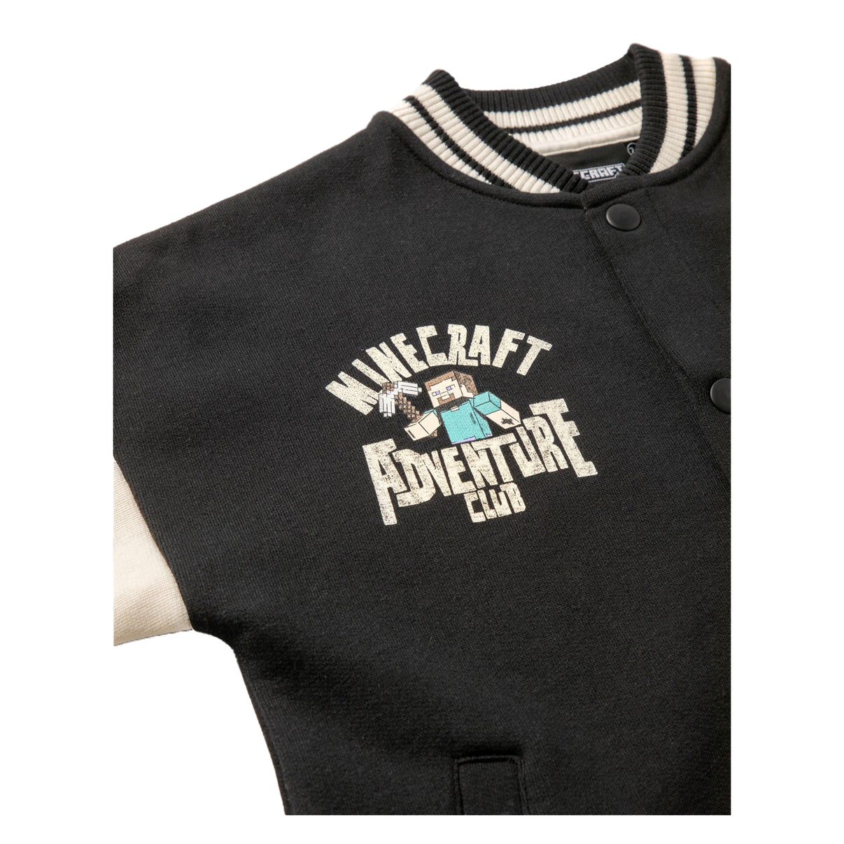 Minecraft Boys Creeper Varsity Jacket – Universal Textiles