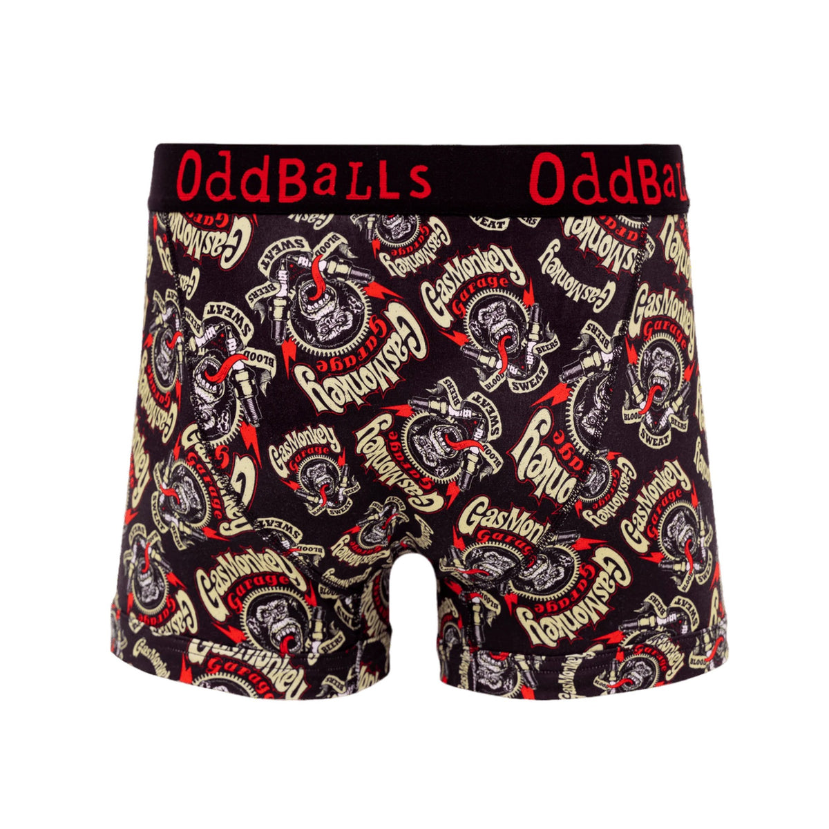 OddBalls Mens Gas Monkey Garage Boxer Shorts | Discounts on great Brands