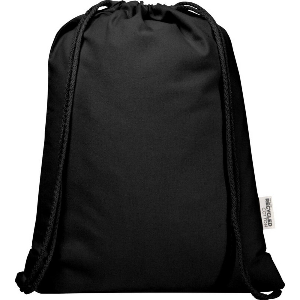 Floso Oregon Recycled 5L Drawstring Bag One Size / Solid Black ...