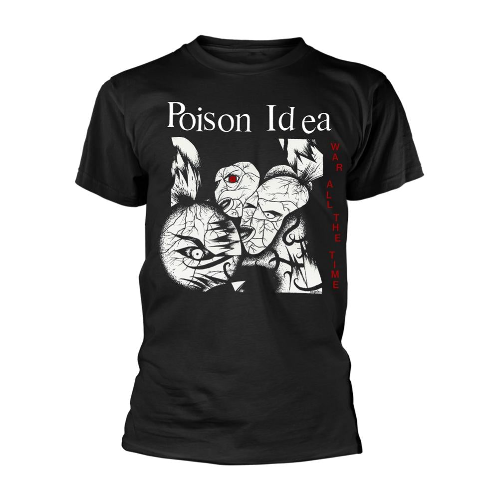Poison Idea Unisex Adult War All The Time T-Shirt | Discounts on great ...