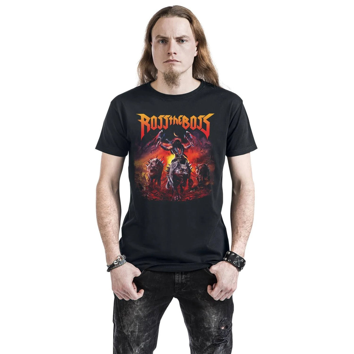 Ross The Boss Unisex Adult Wolves T-Shirt | Discounts on great Brands