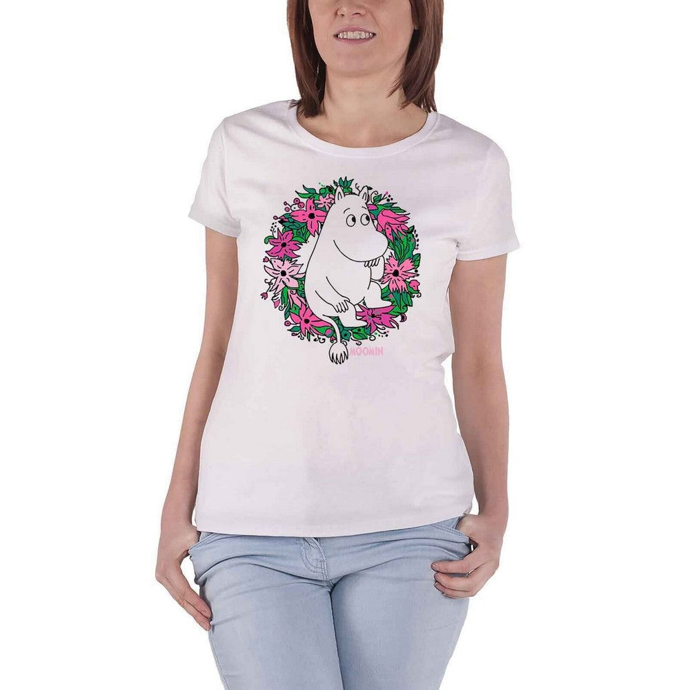 Moomin Womens/Ladies Wreath T-Shirt | Discounts on great Brands