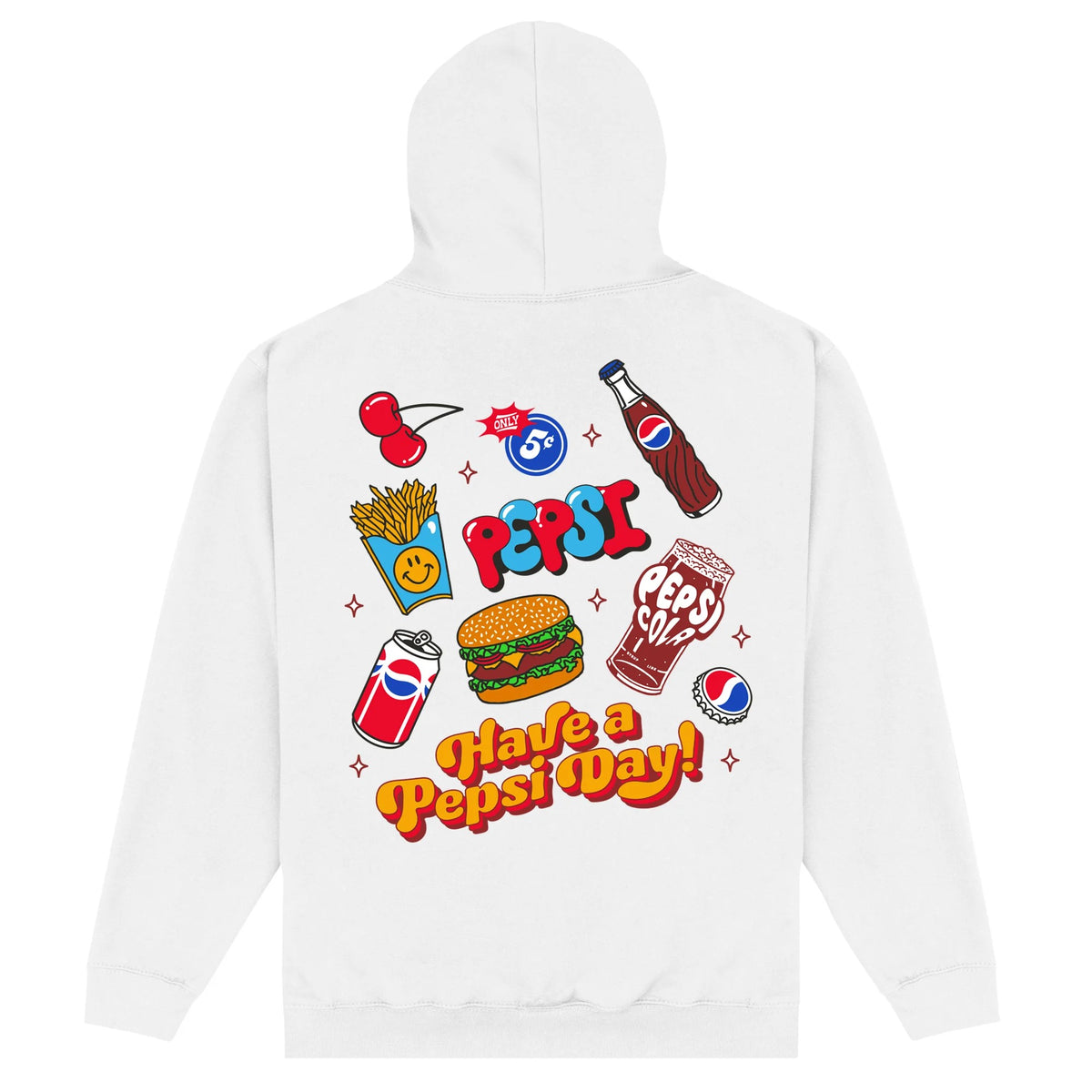 Pepsi Unisex Adult Have A Pepsi Day Hoodie | Discounts on great Brands