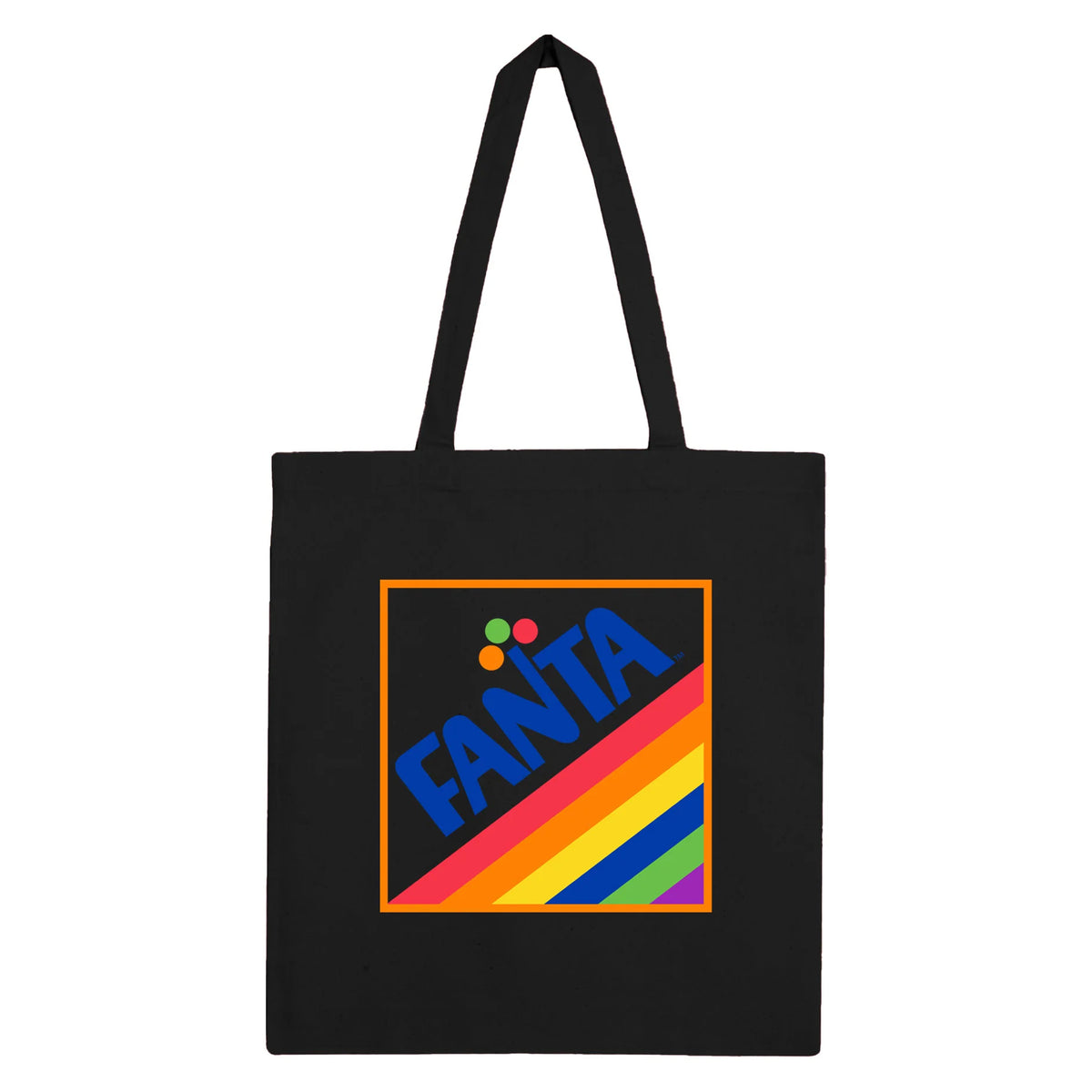Fanta Rainbow Tote Bag | Discounts on great Brands