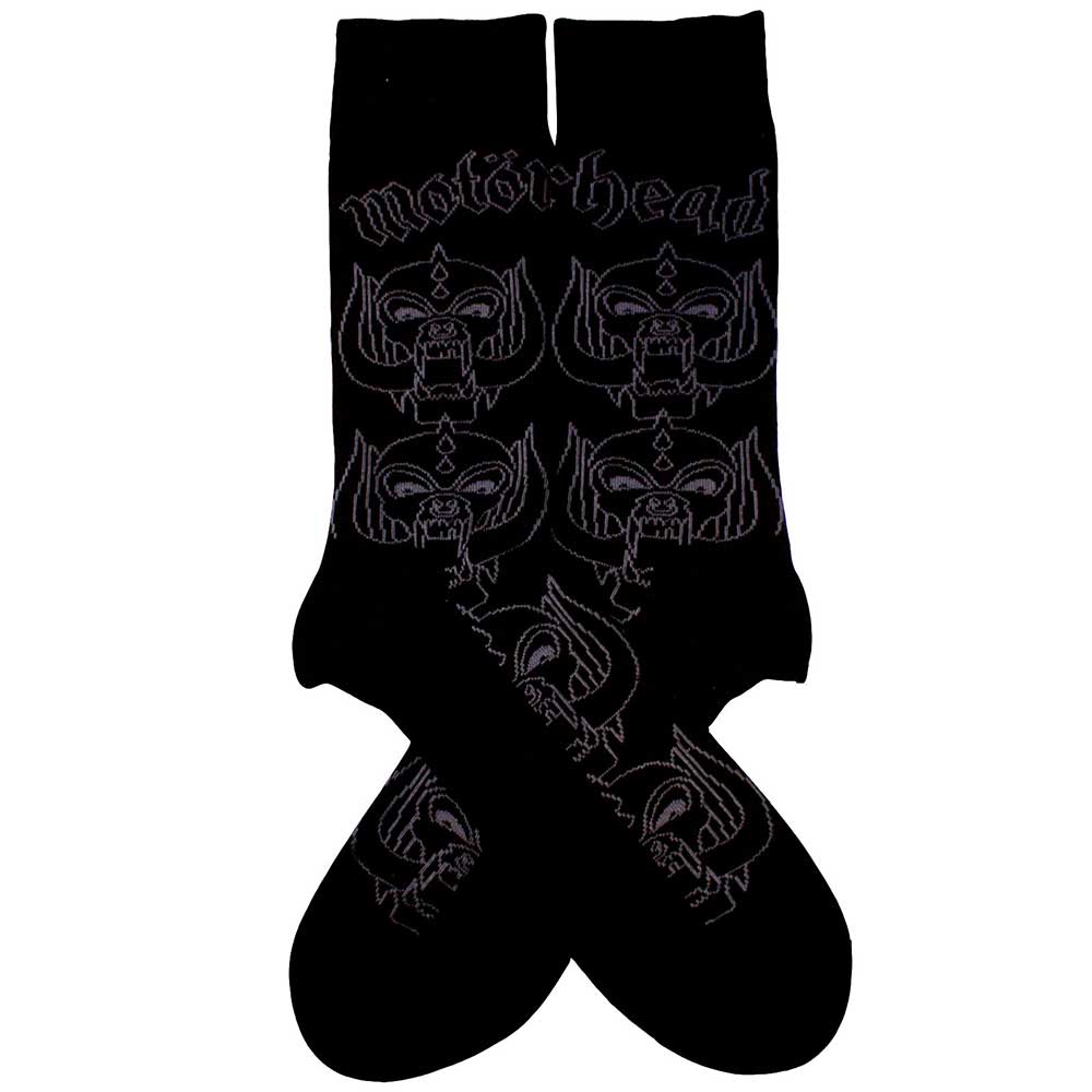 Motorhead Unisex Adult Warpig Outline Socks | Discounts on great Brands