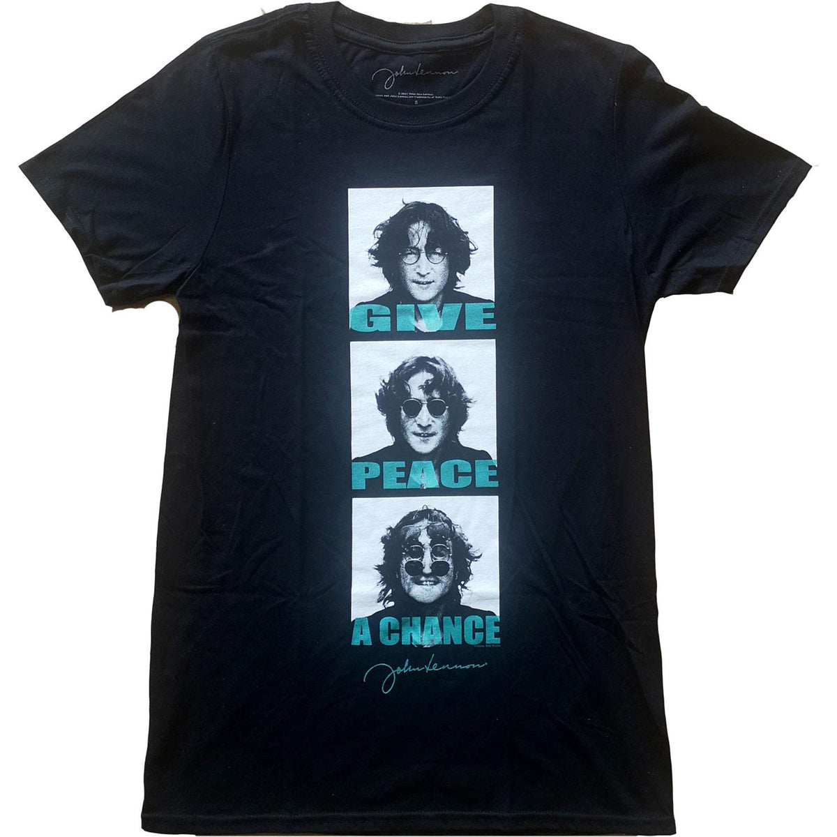 John Lennon Unisex Adult GPAC Stack Cotton T-Shirt | Discounts on great ...