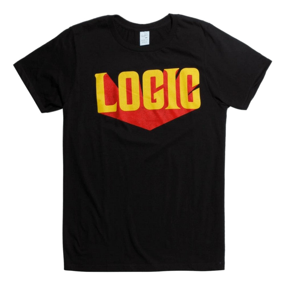 Logic Unisex Adult Logo Cotton T-Shirt | Discounts on great Brands