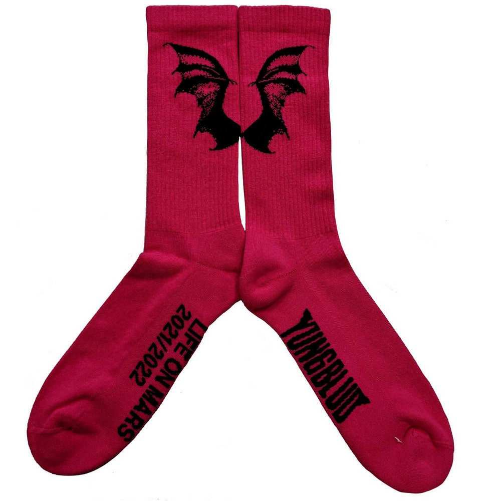 Yungblud Unisex Adult Life On Mars Tour Socks | Discounts on great Brands