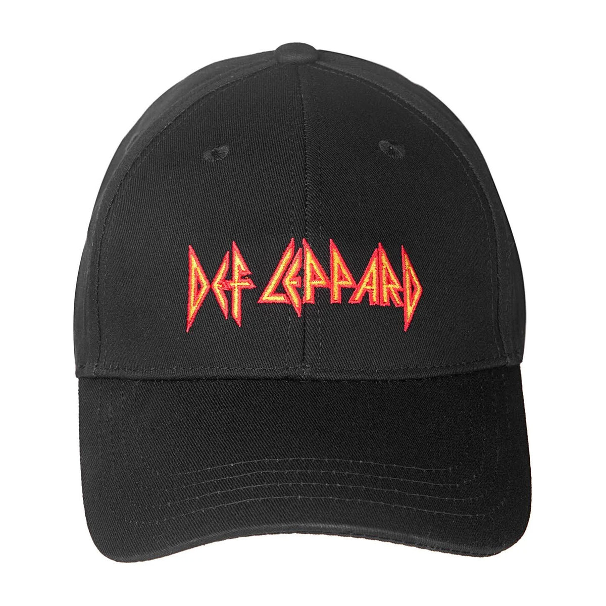 Def Leppard Unisex Adult Logo Baseball Cap | Discounts on great Brands