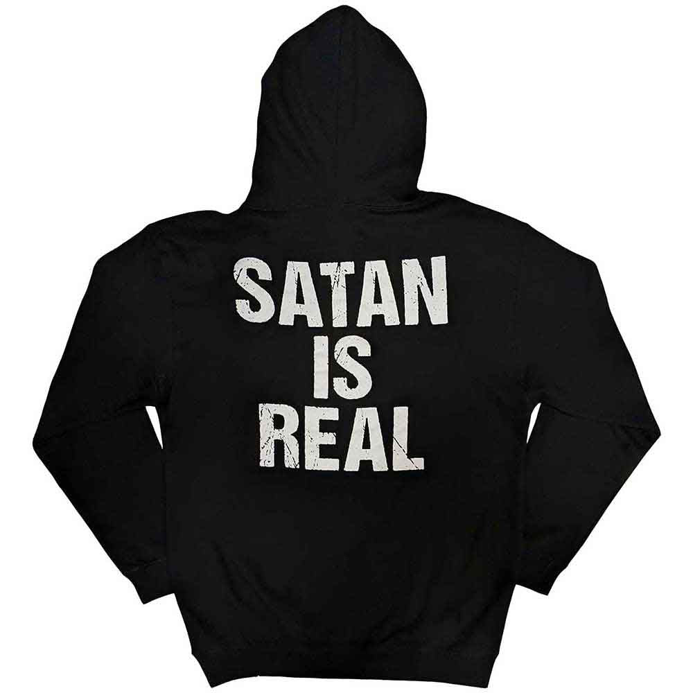 Kreator Unisex Adult Satan Is Real Hoodie | Discounts on great Brands