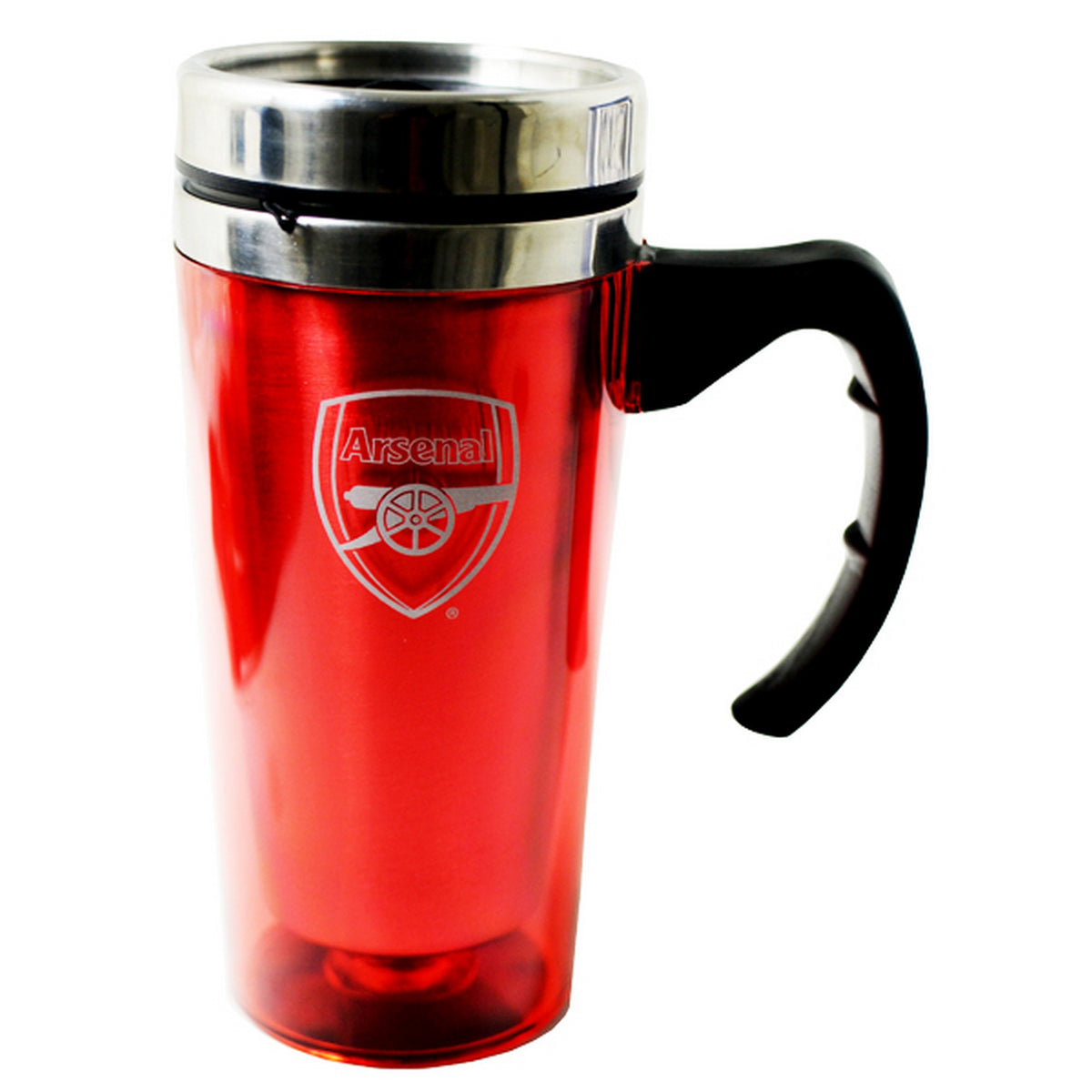 Arsenal FC Official Aluminium Football Travel Mug | Discounts on great ...