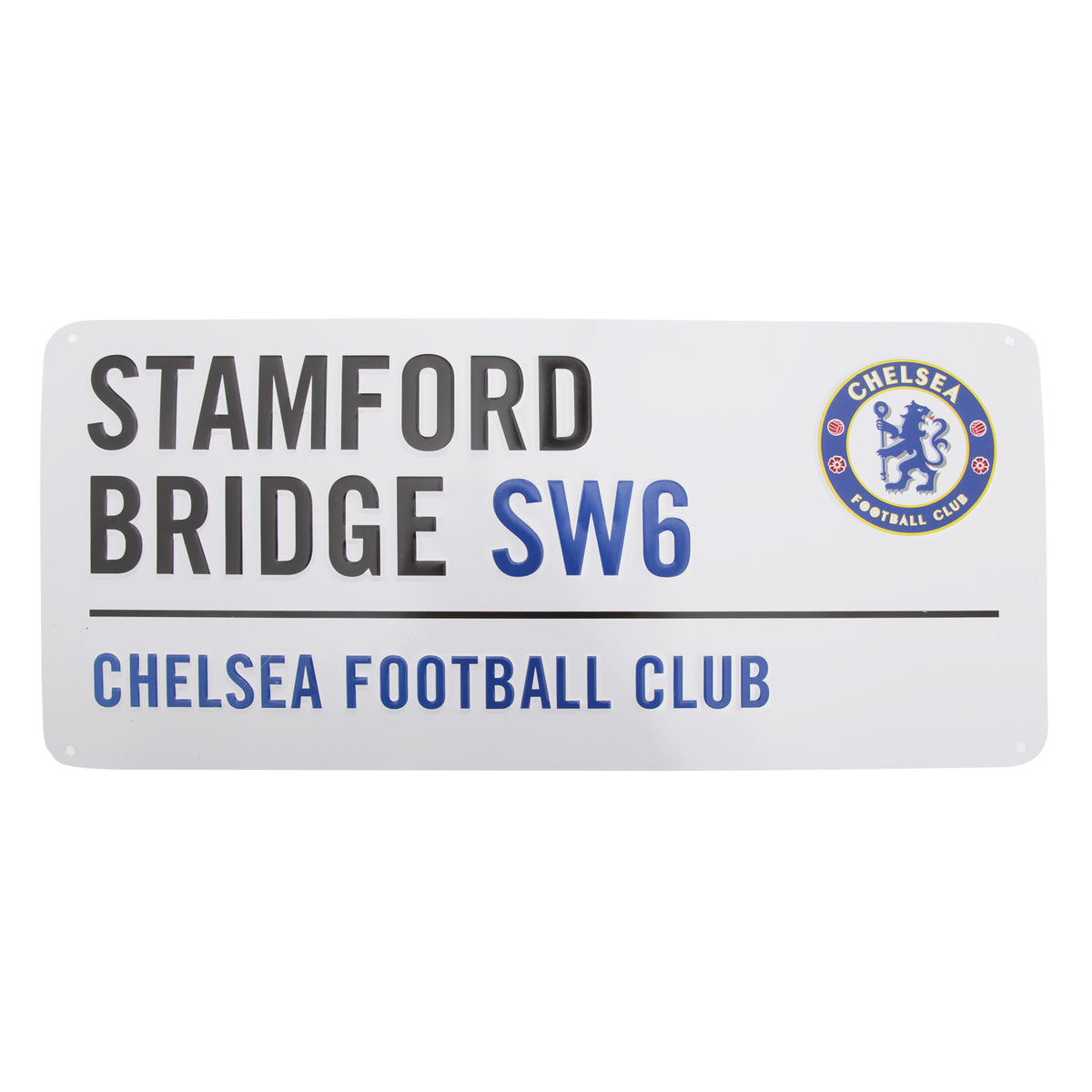 Chelsea FC Official Stamford Bridge Metal Football Club Street Sign ...
