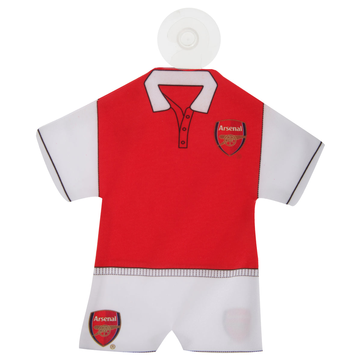 Arsenal FC Official Mini Football Kit Car Window Hanger | Discounts on ...