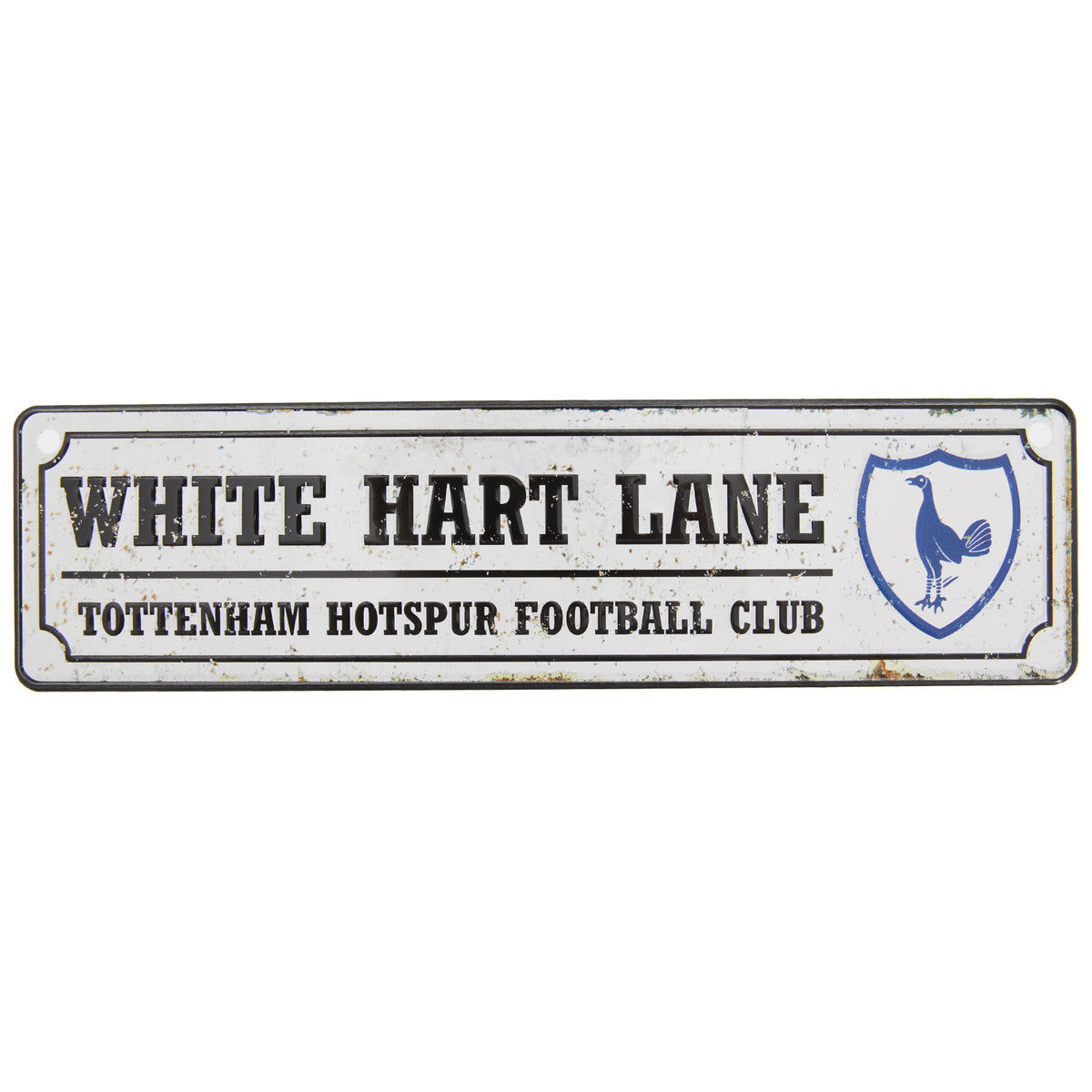 Tottenham Hotspur FC Official Retro White Hart Lane Football Crest