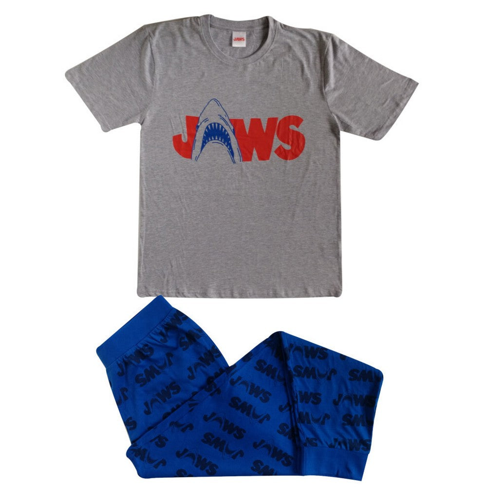 Jaws Mens Pyjama Set | Discounts on great Brands