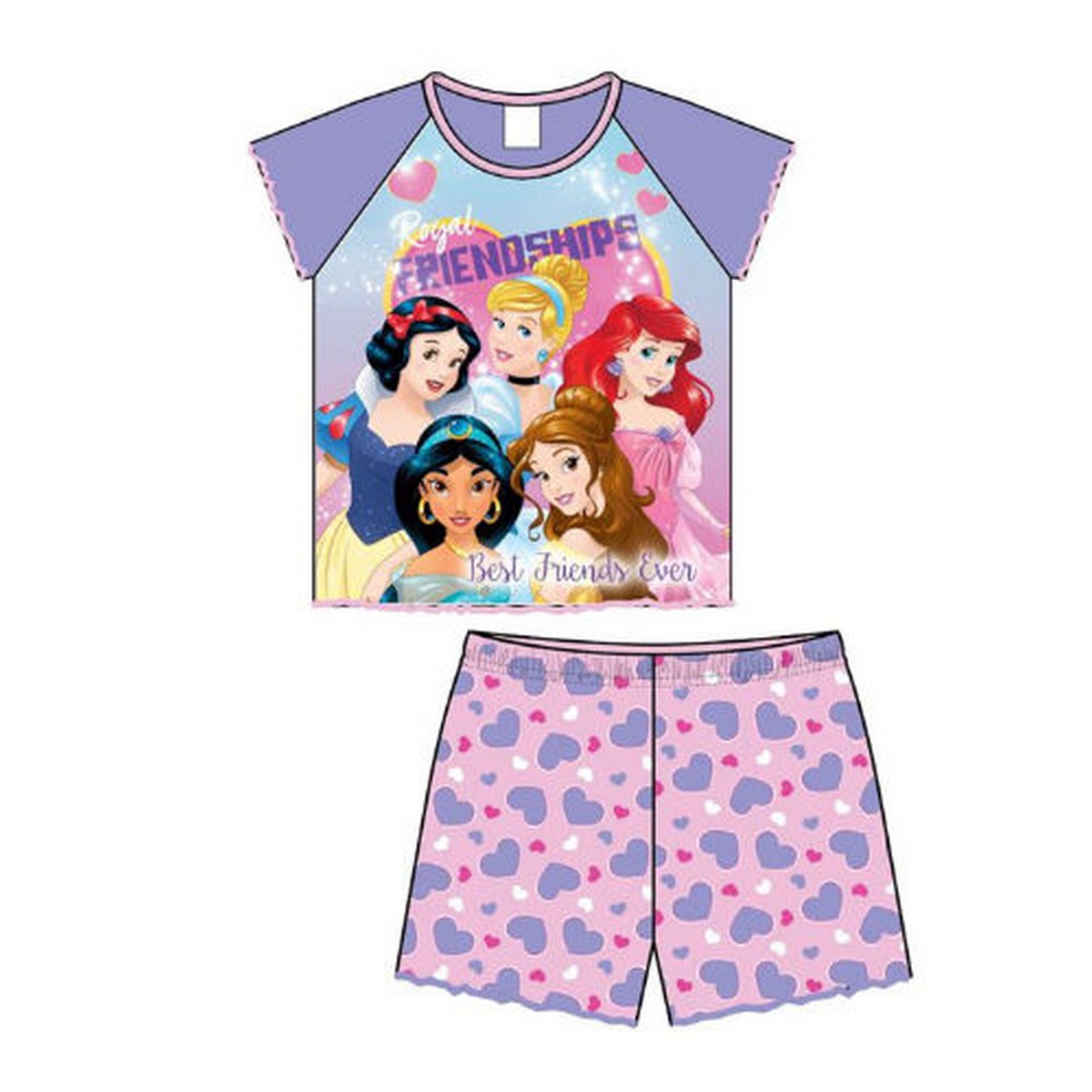 Princess Girls Sublimation Short Pyjama Set | Discounts on great Brands