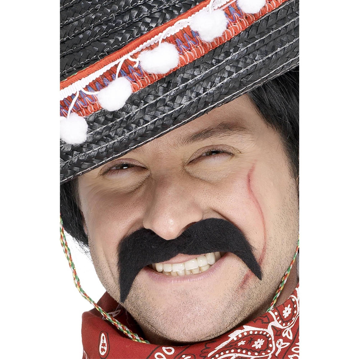 Smiffys Mens Bandit Tash Moustache Costume Prop | Discounts on great Brands